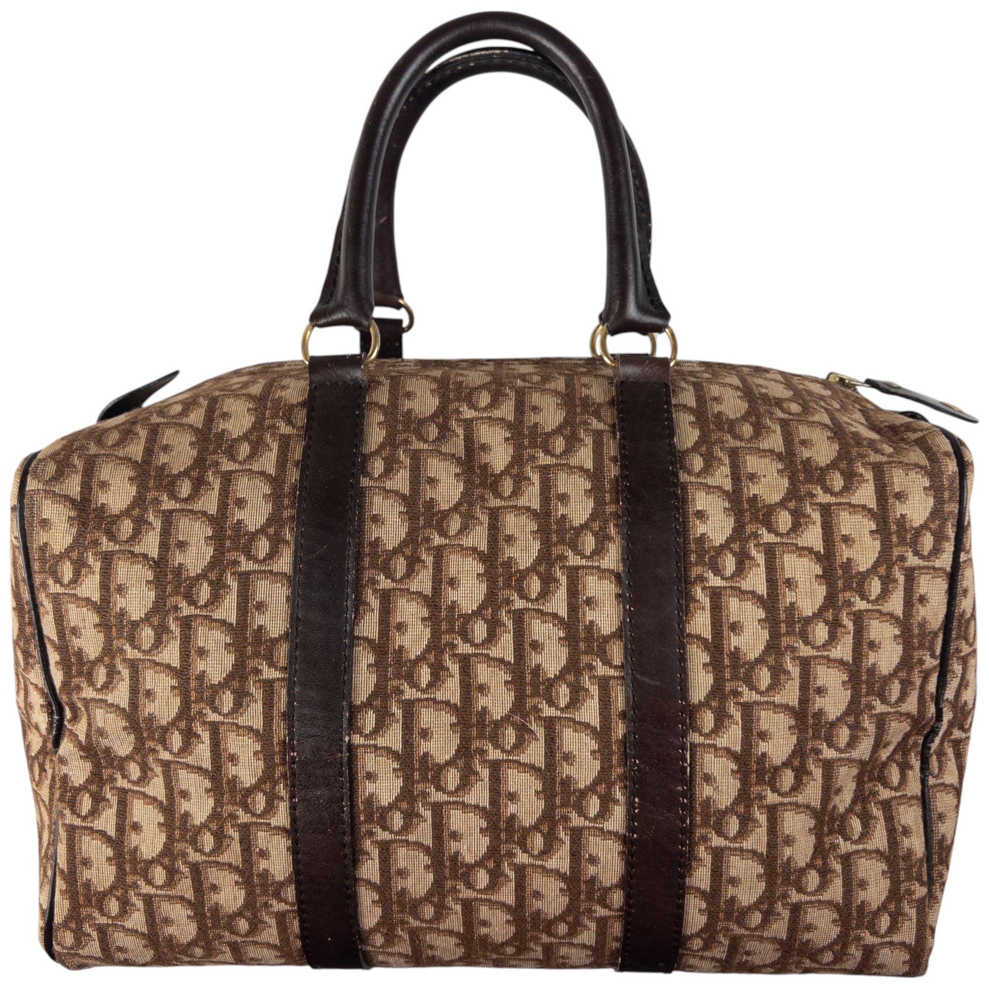 Vintage Dior Monogram Hand Bag | Second Wave Vintage – second wave vintage store