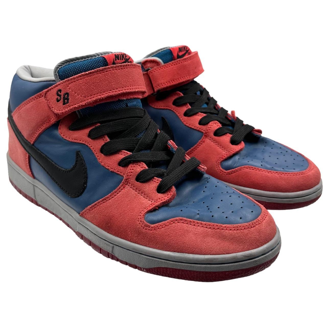 Vintage 2008 Nike Dunk Pro Mid Spider Man Size UK 11 - second wave ...