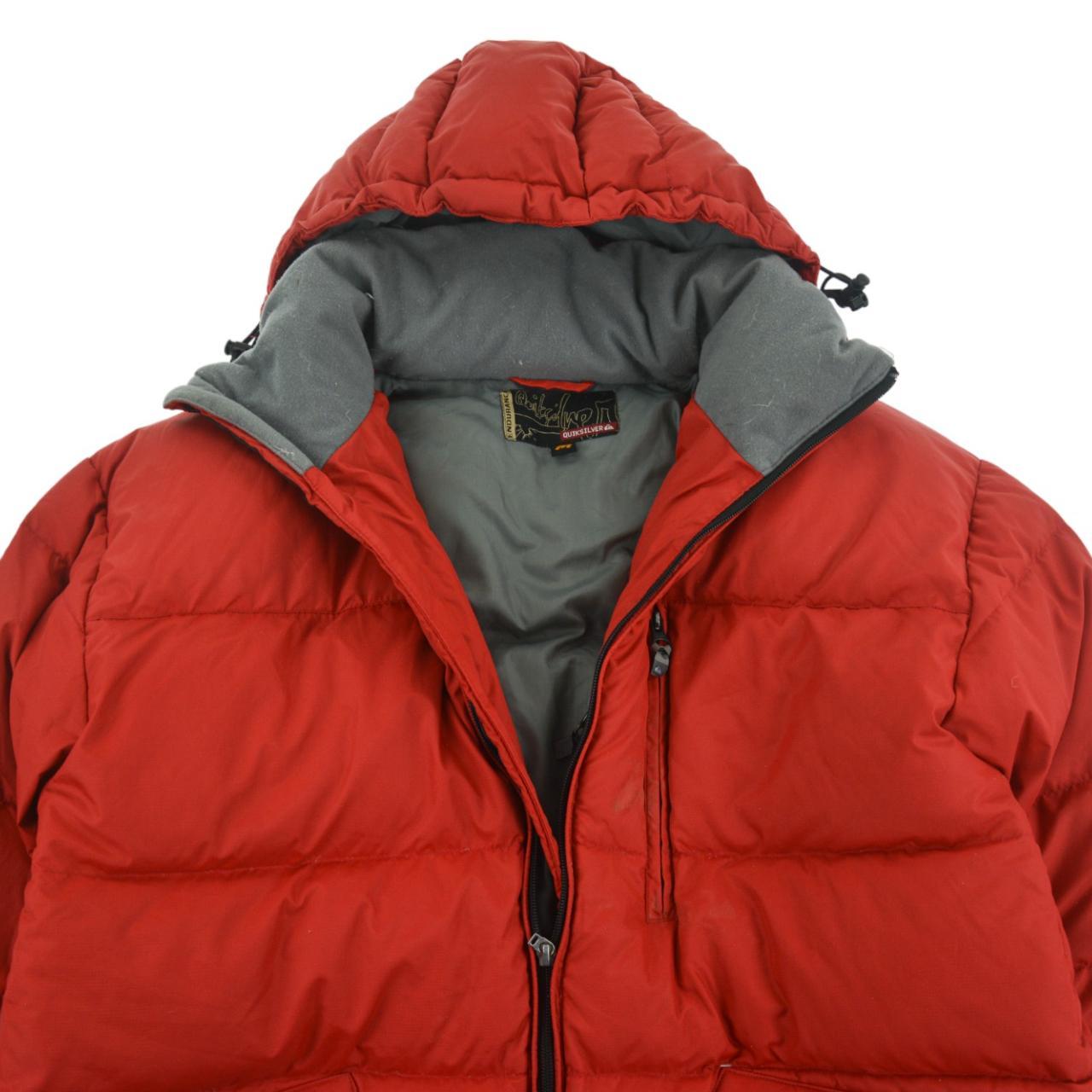 Vintage Quicksilver Puffer Jacket Size L - second wave vintage store